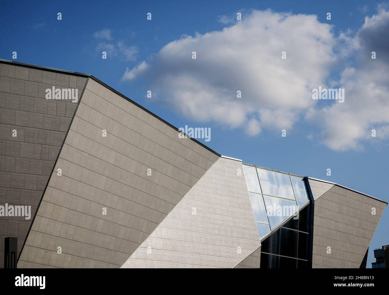 futuristic architecture. modern design of buildings Stock Photo - Alamy