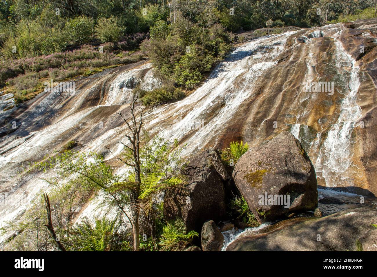 Lower Eurobin Falls, Mt Buffalo, Victoria, Australia Stock Photo - Alamy
