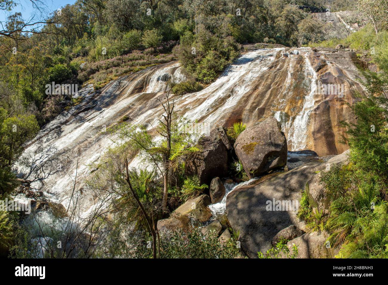 Lower Eurobin Falls, Mt Buffalo, Victoria, Australia Stock Photo - Alamy