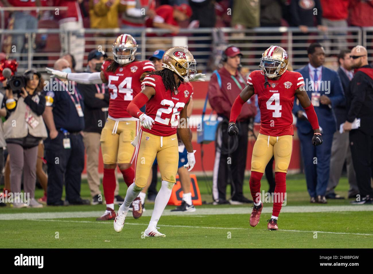 San Francisco 49ers cornerback Josh Norman (26) and San Francisco 49ers ...