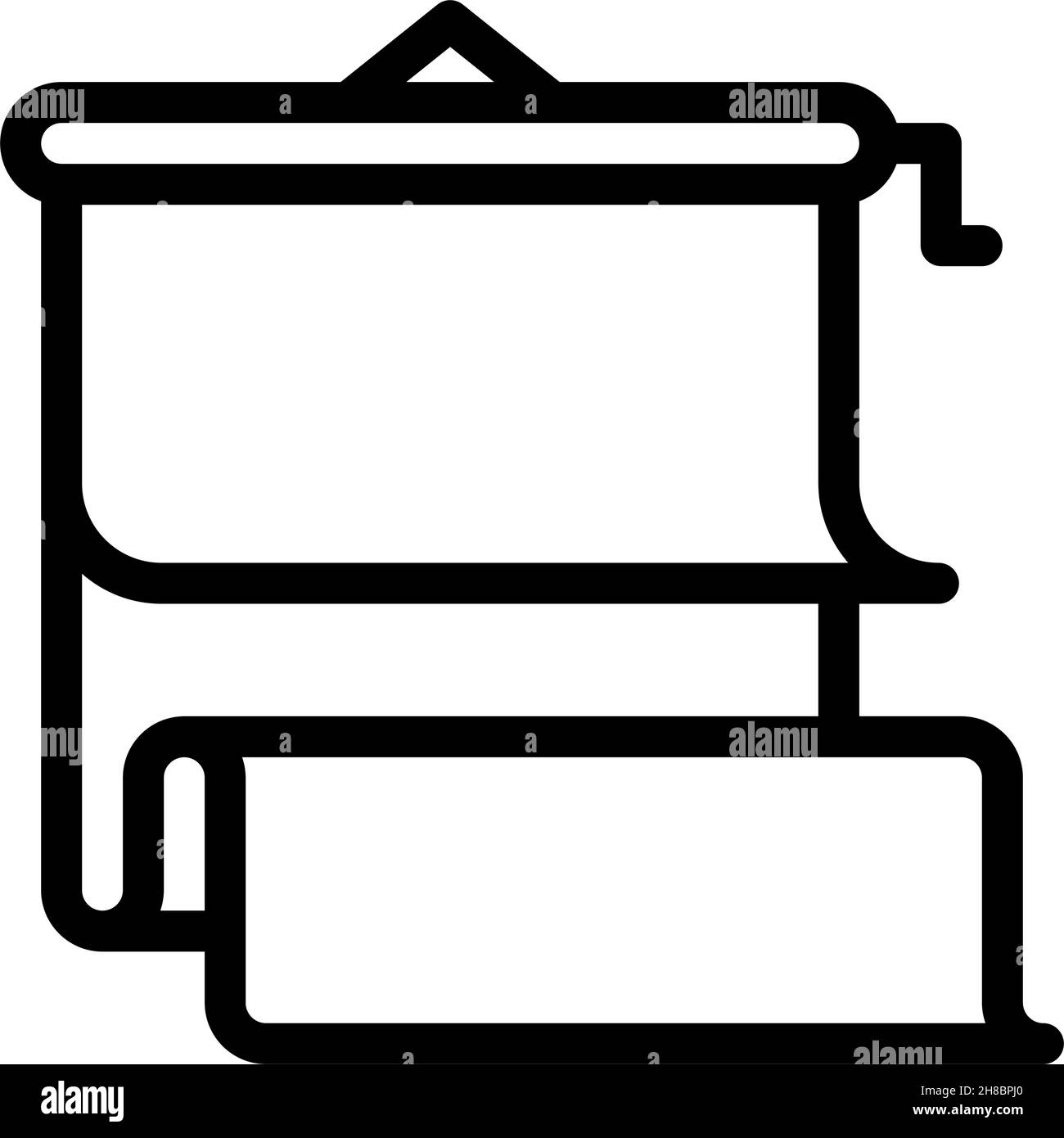 background for photo line icon vector illustration Stock Vector Image ...