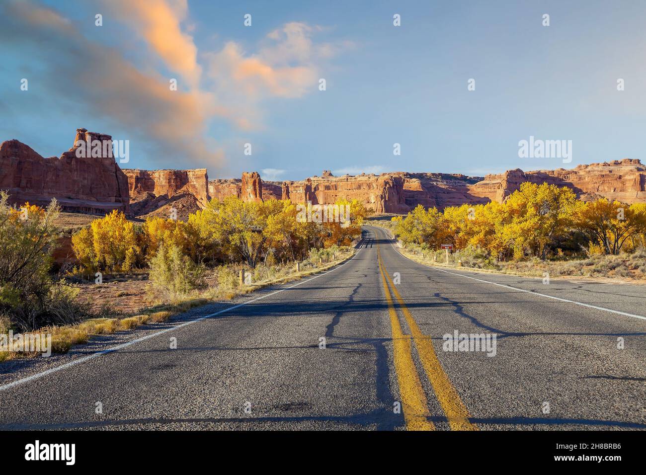 Landscape at Arches National Park in Moab, Utah in USA Stock Photo - Alamy