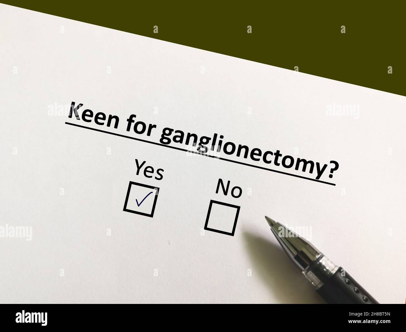 Ganglionectomy hi-res stock photography and images - Alamy