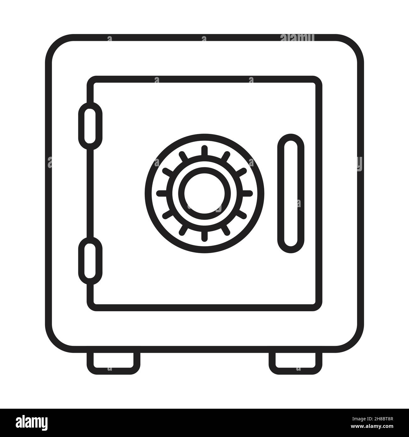 Strongbox icon Stock Vector Images - Alamy