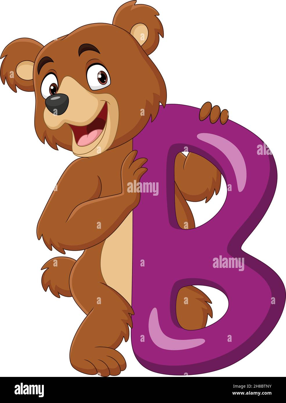 Letter b worksheet Stock Vector Images - Alamy