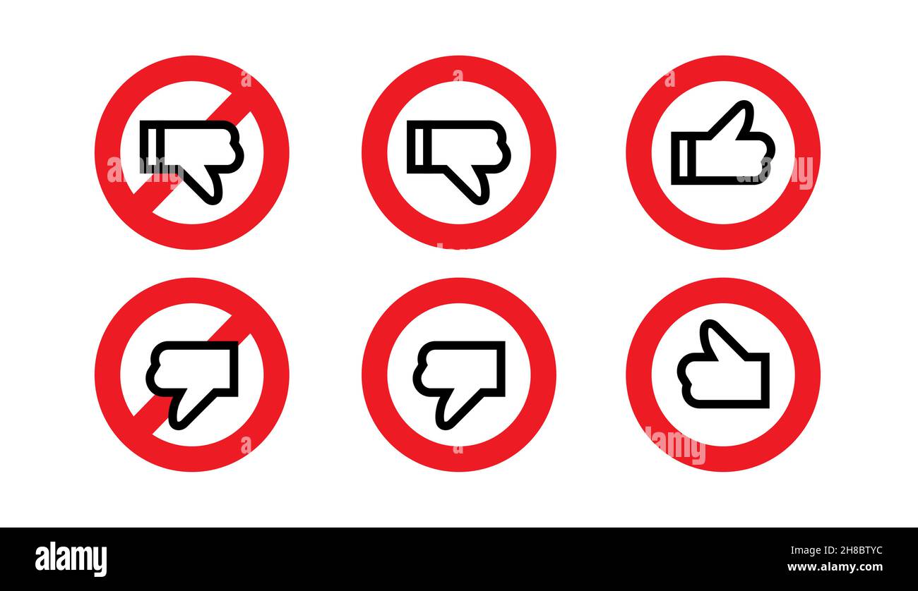 like and dislike permitting and prohibiting signs, internet ...