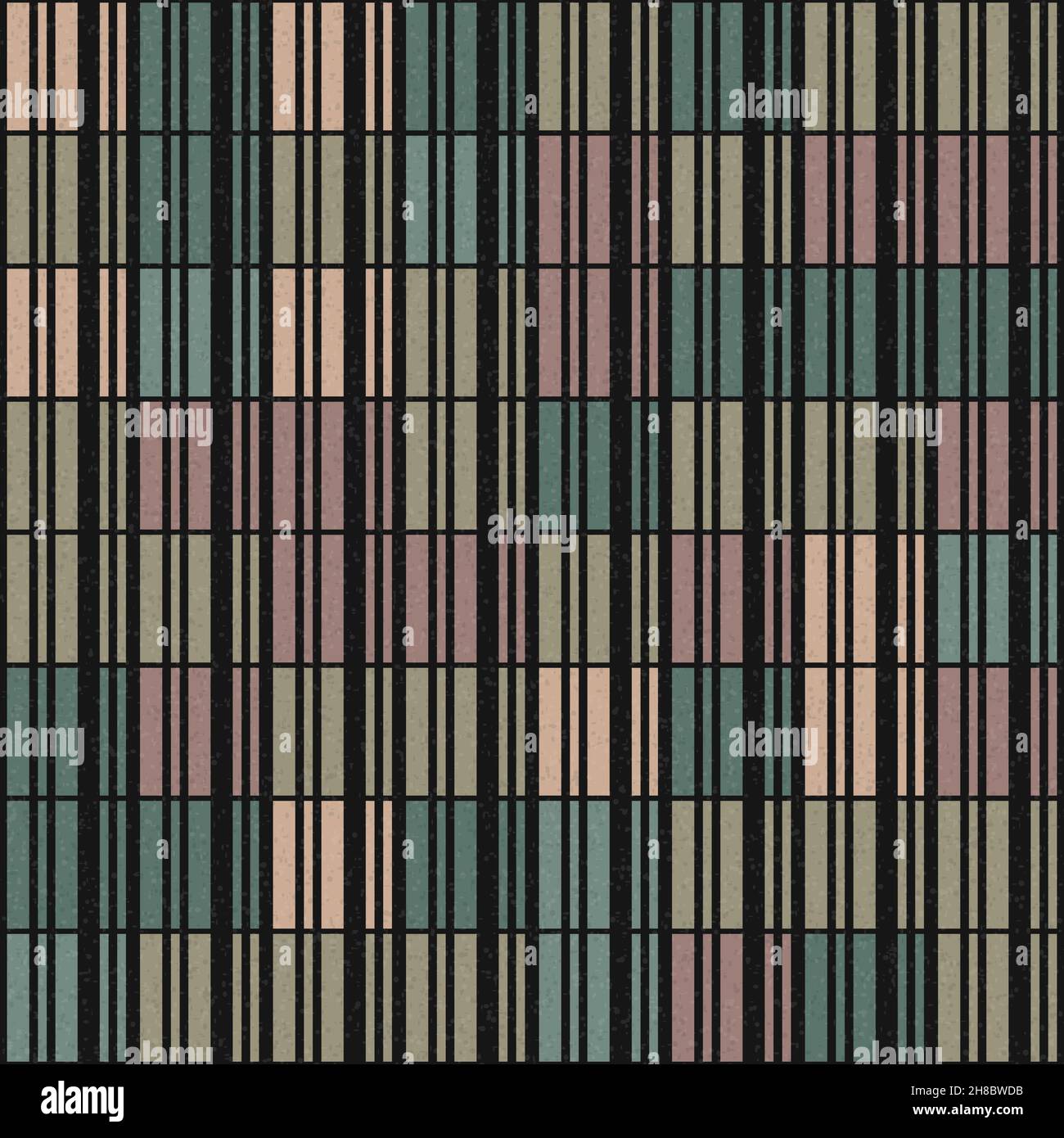 Abstract Geometrical generative computational art illustration Stock ...