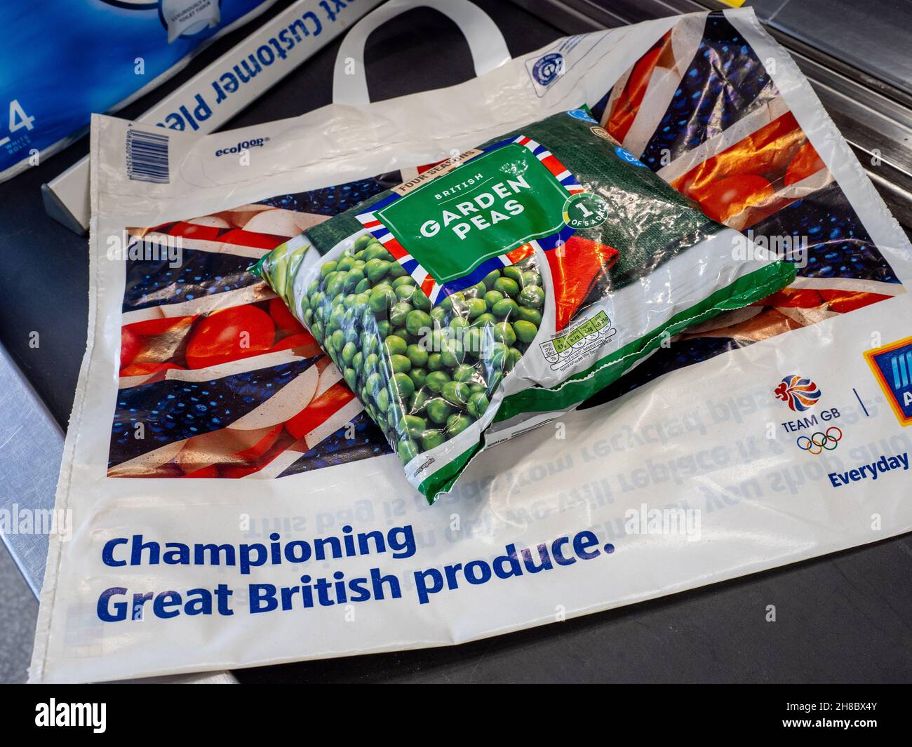 Championing Great British Produce: A carrier bag and bag of British ...