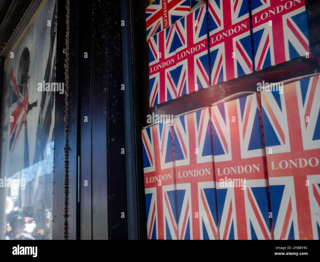 British flag postcard Stock Photo - Alamy
