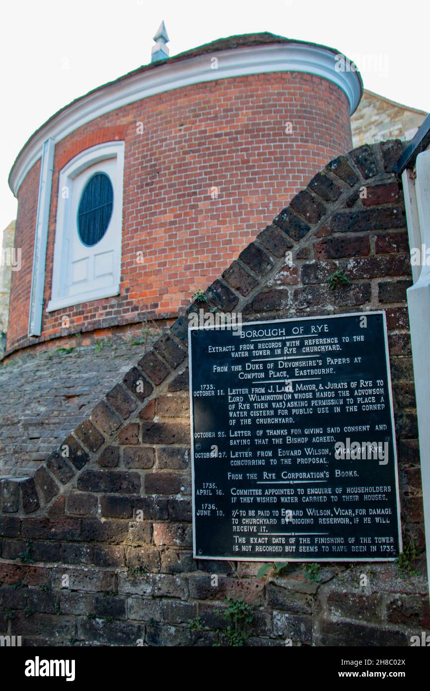 Rye Water House is an ancient cistern or water tank that stands on the ...
