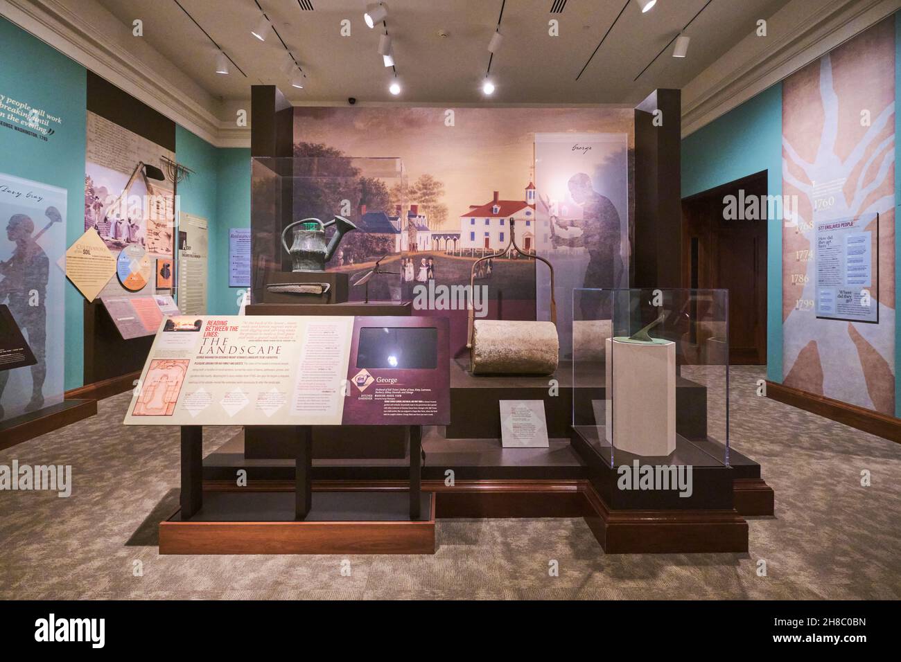 George washington exhibit hi-res stock photography and images - Alamy