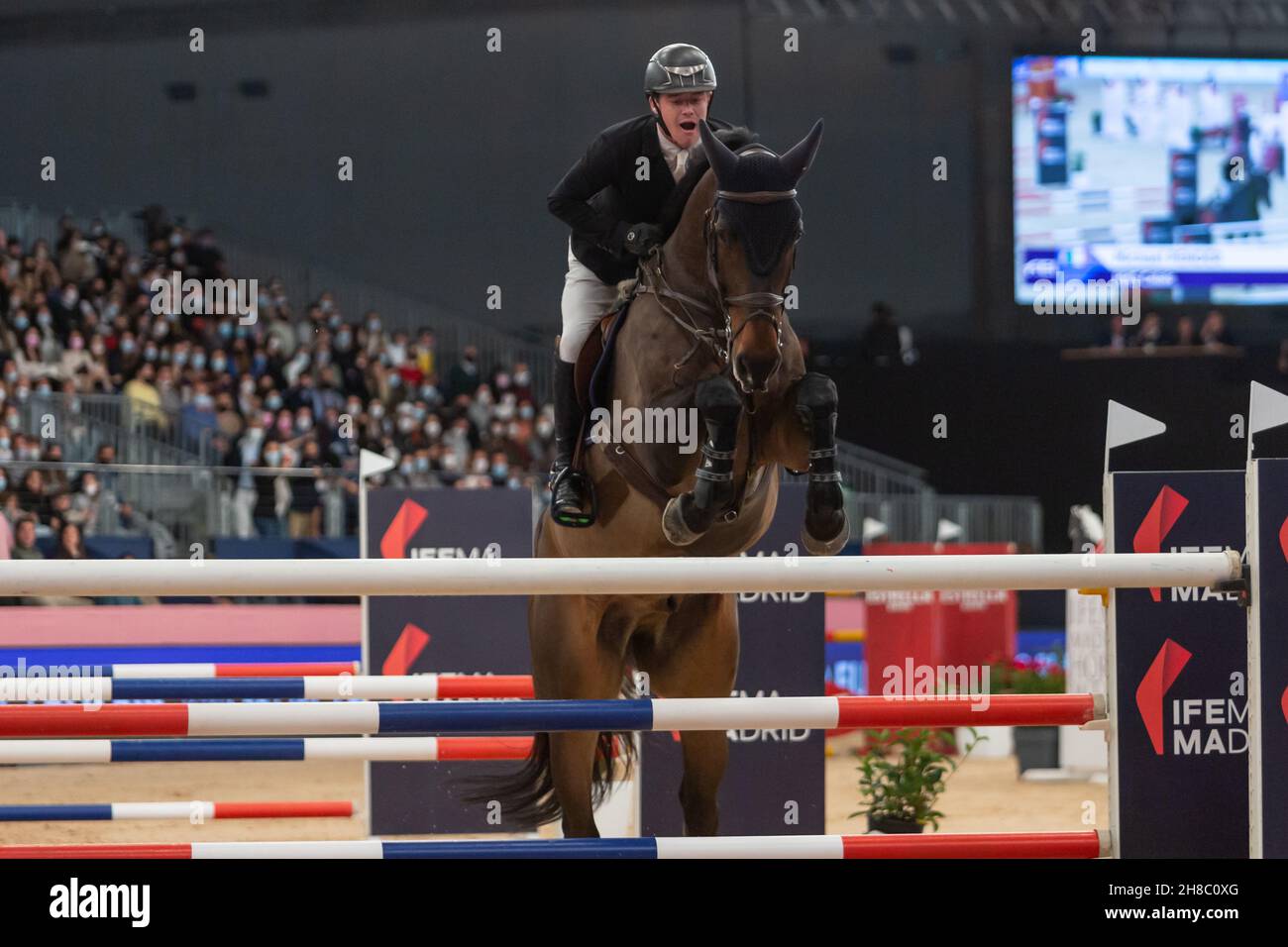 Madrid, Madrid, Spain. 28th Nov, 2021. Michael Pender during FEI ...