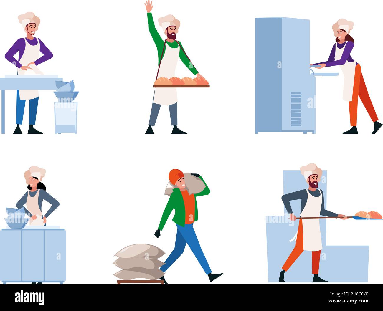 Bread making factory hi-res stock photography and images - Alamy