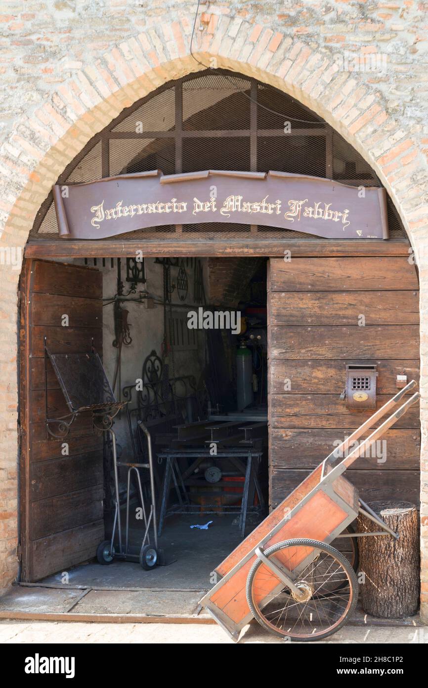 Old town blacksmith hi-res stock photography and images - Alamy