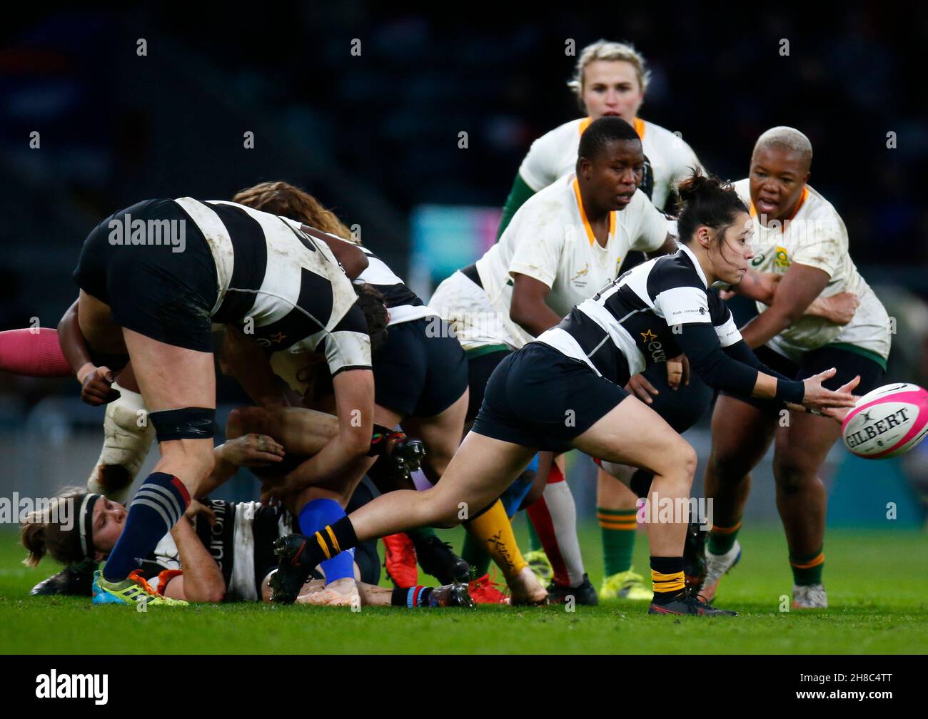 LONDON, ENGLAND - NOVEMBER 27: Sammy Wong(Wasps) of Barbarians in ...