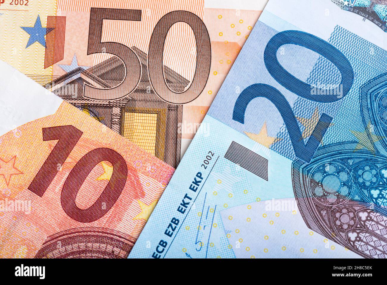 Background of euro banknotes Stock Photo - Alamy
