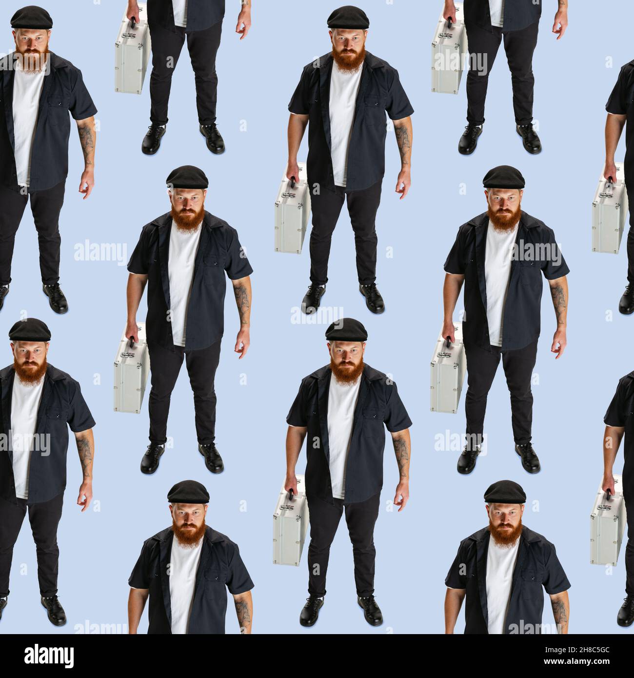 Cool haircut pattern hi-res stock photography and images - Alamy