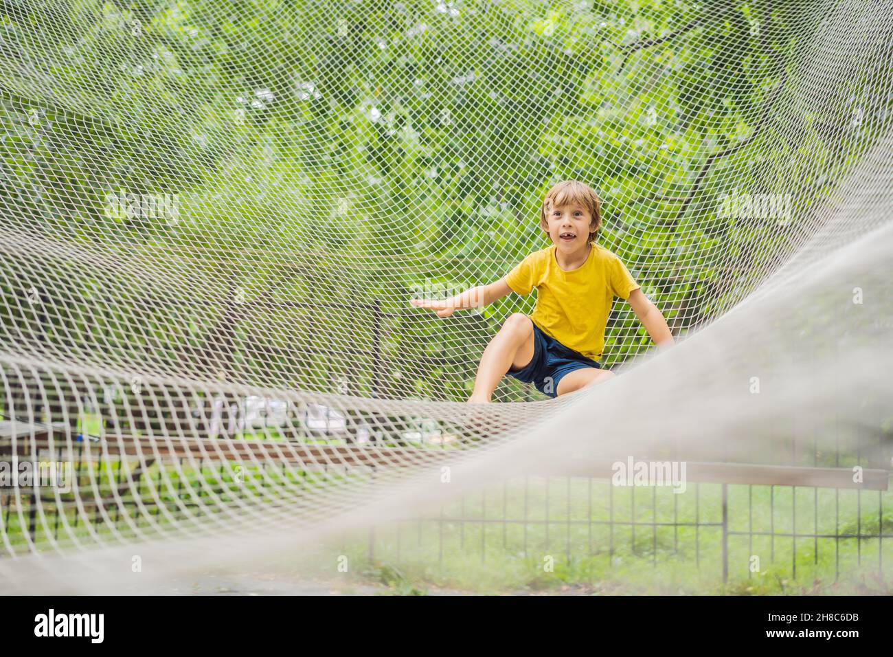 Toddler playground equipment balance hi-res stock photography and ...