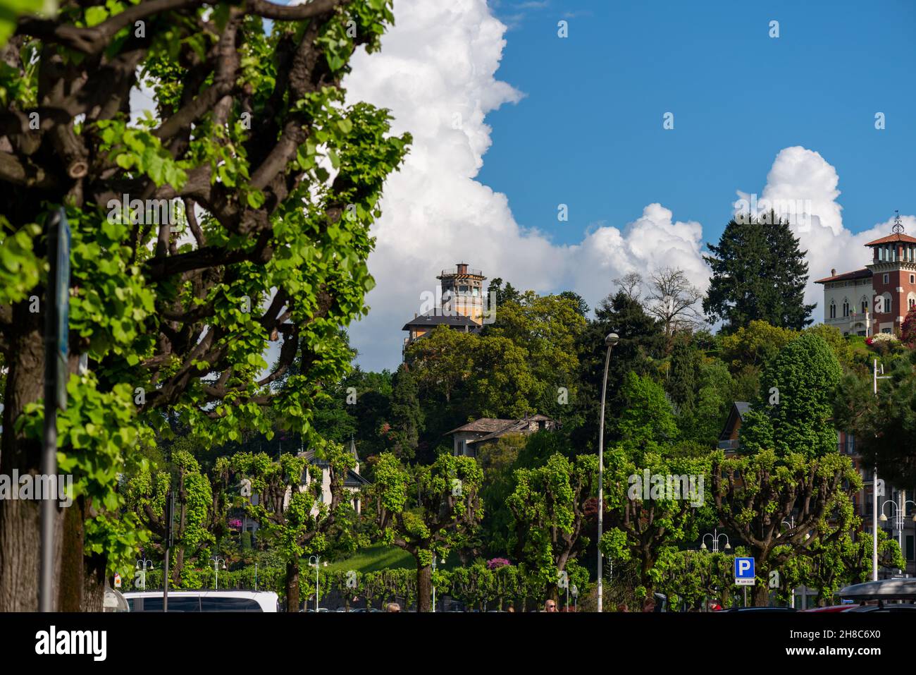 Old building in the background hi-res stock photography and images - Alamy