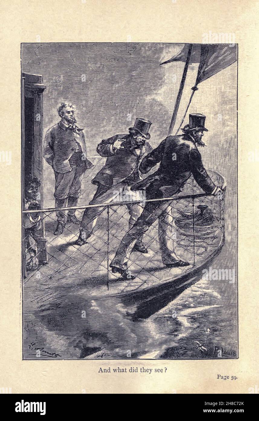 And what did they see? from Robur the Conqueror (French: Robur-le ...