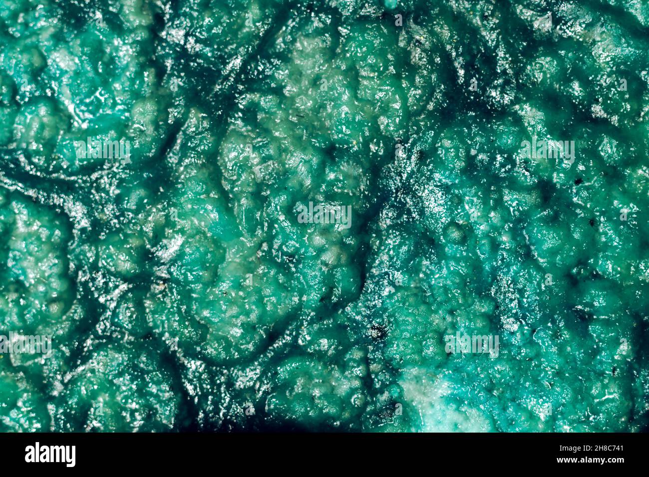 Abstract watercolor green background pattern for design. Liquid fluid ...