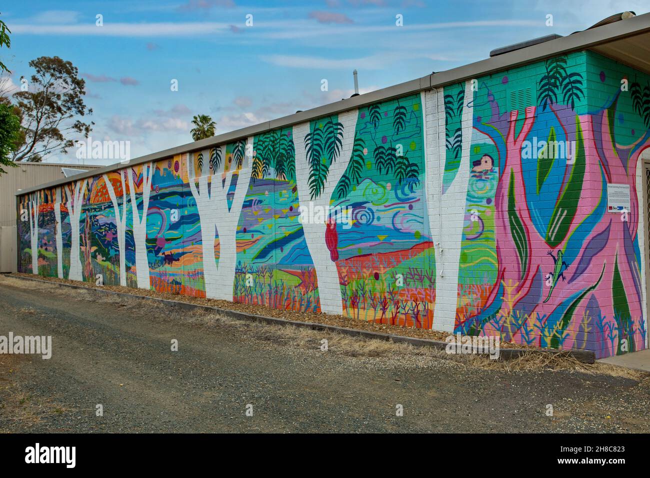Street Art, Elmore, Victoria, Australia Stock Photo - Alamy