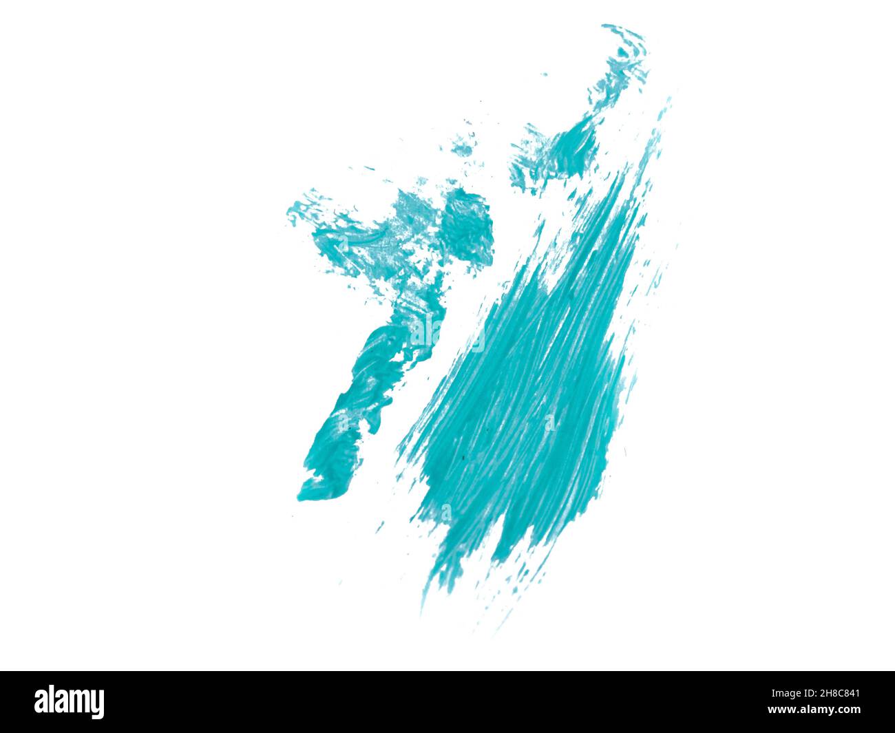 Watercolor light blue liquid Cut Out Stock Images & Pictures - Alamy