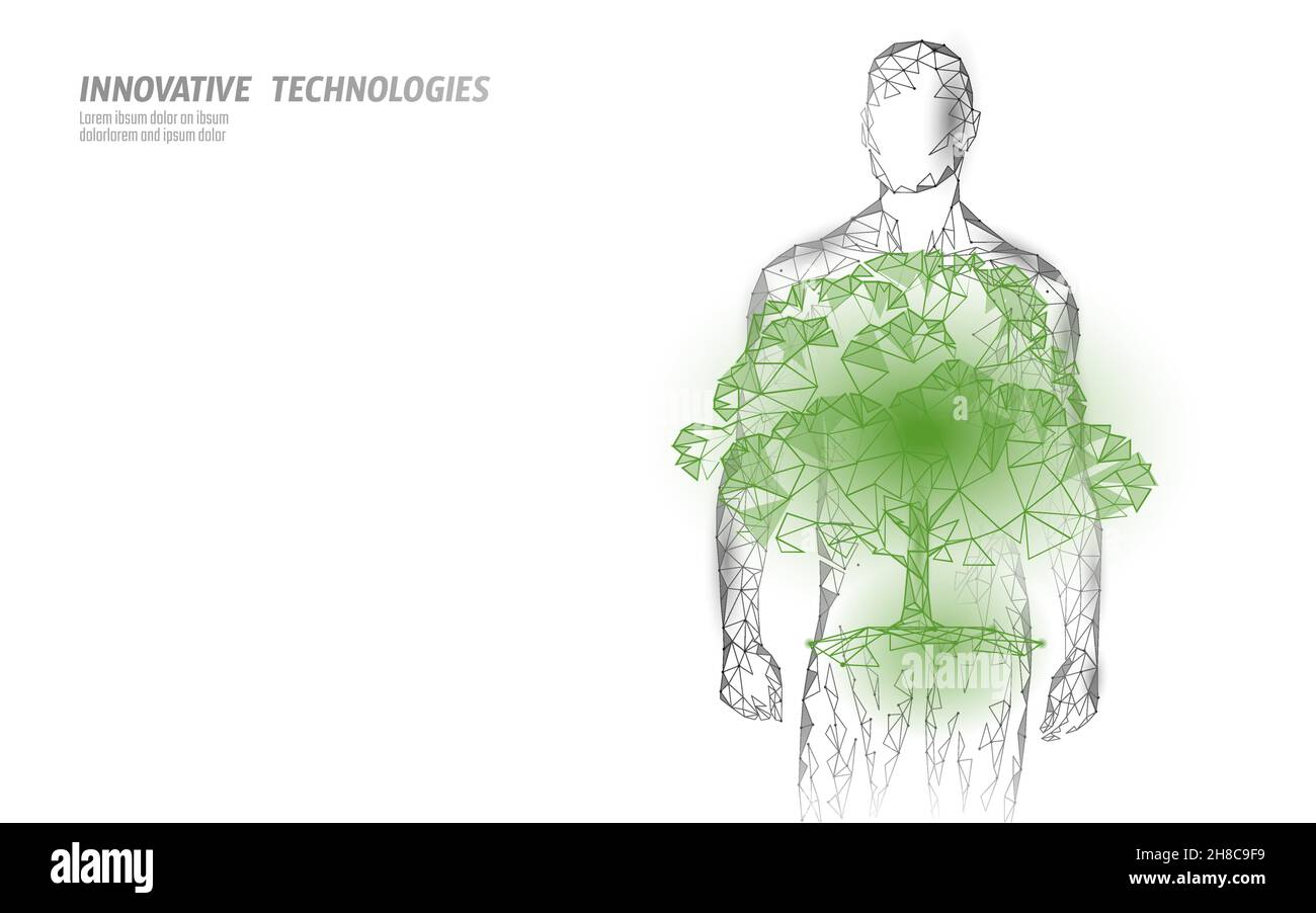 Man silhouette tree nature. Organic bio supplement vitamin extract ...