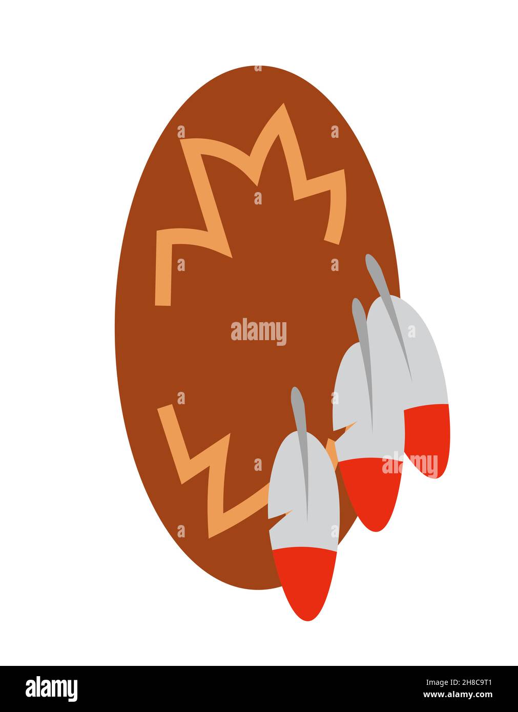 Native american shield hi-res stock photography and images - Alamy