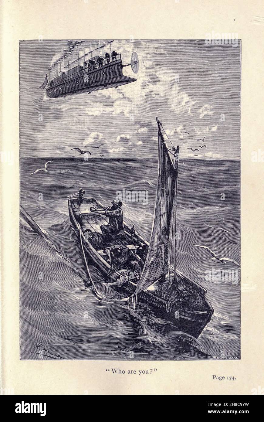 Who are you? from Robur the Conqueror (French: Robur-le-Conquérant) is ...