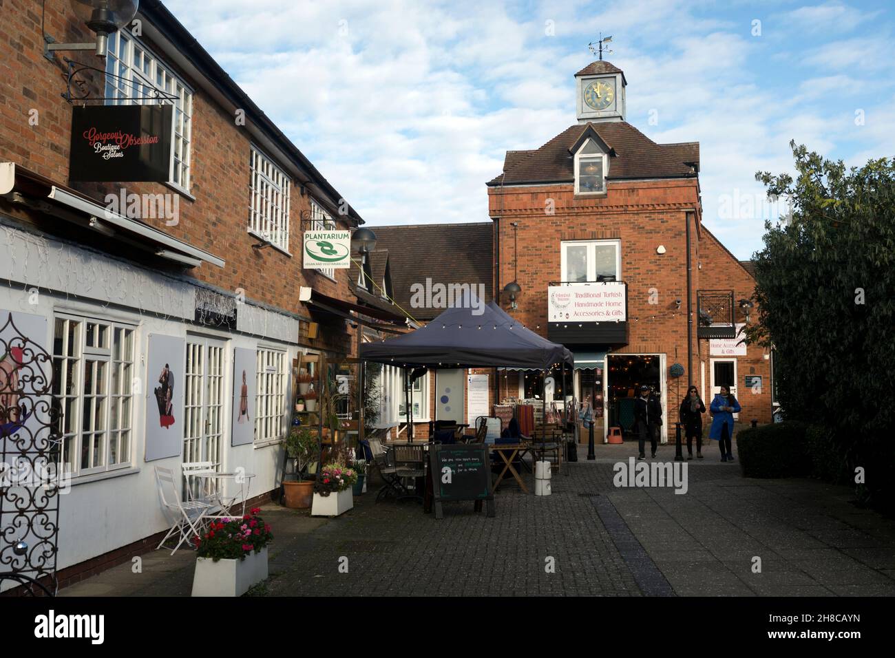 The Minories shopping mall, Stratford-upon-Avon, Warwickshire, England ...