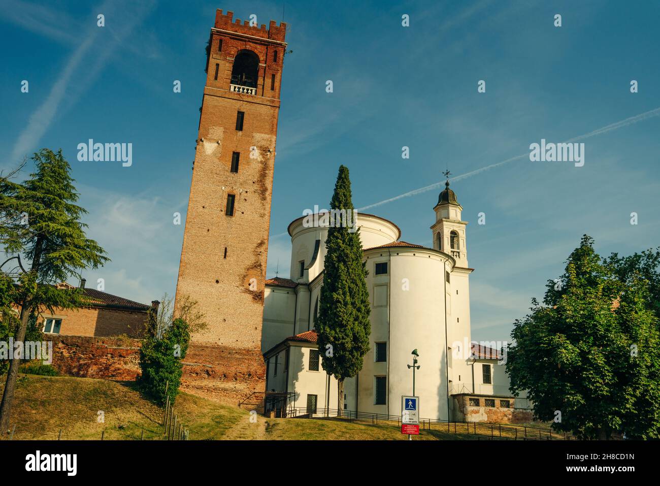 City walls of Castelfranco Veneto, Treviso, Italy. High quality photo ...
