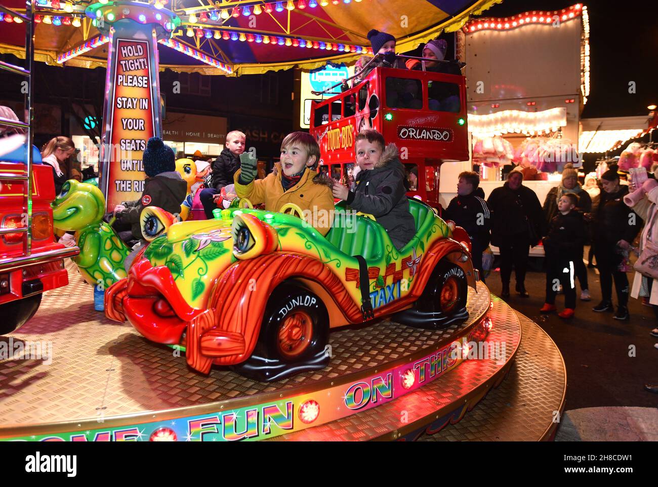 Children rides hi-res stock photography and images - Alamy