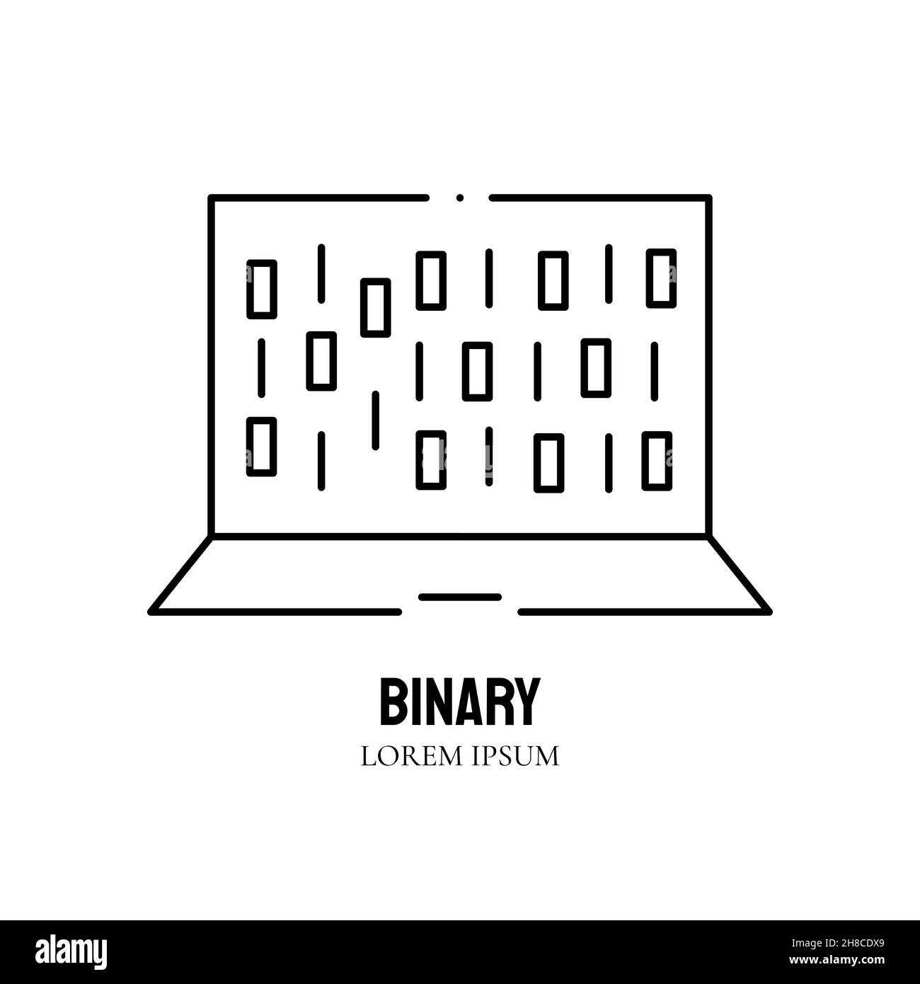 Machine learning ai laptop Cut Out Stock Images & Pictures - Alamy