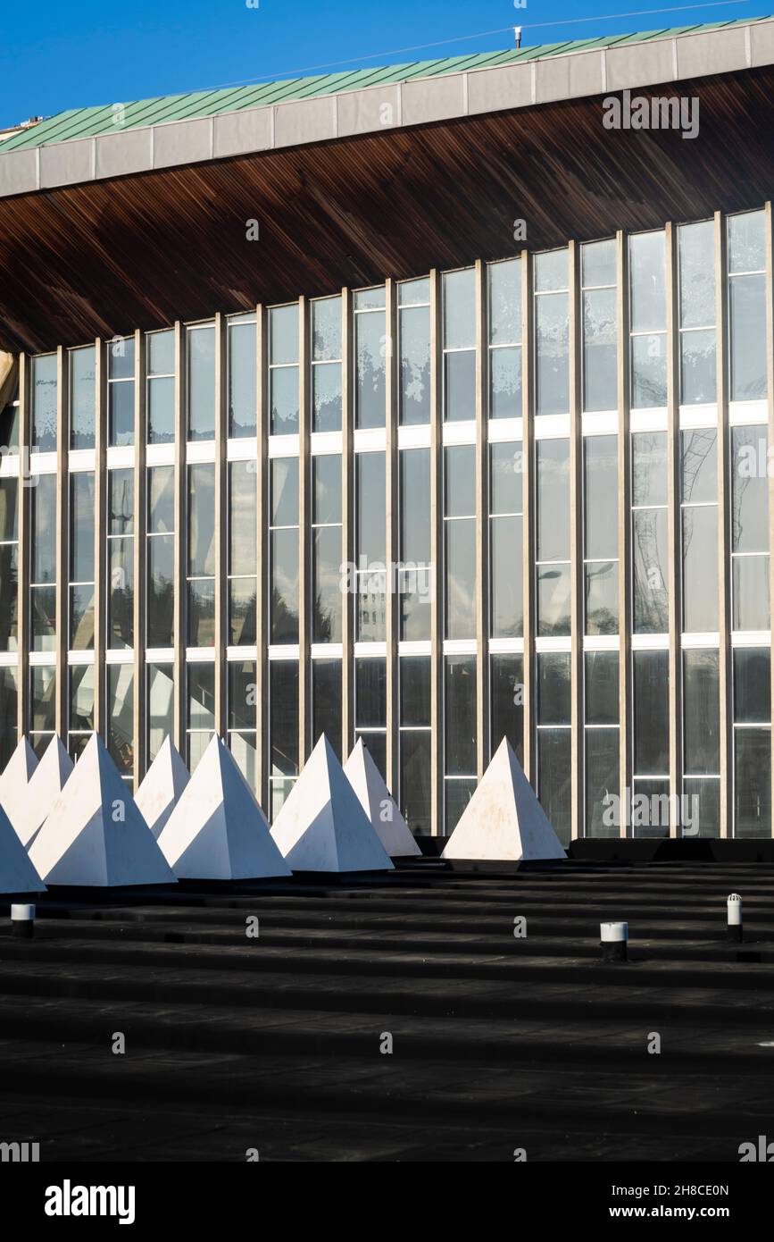 Crystal Palace National Sports Centre building, designed by the LCC ...