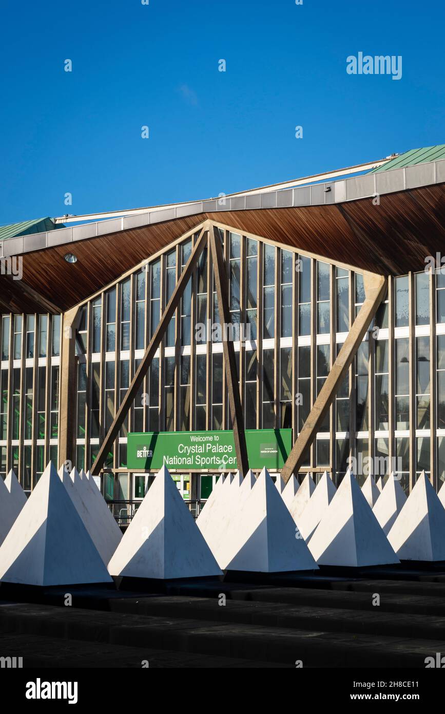 Crystal Palace National Sports Centre building, designed by the LCC ...