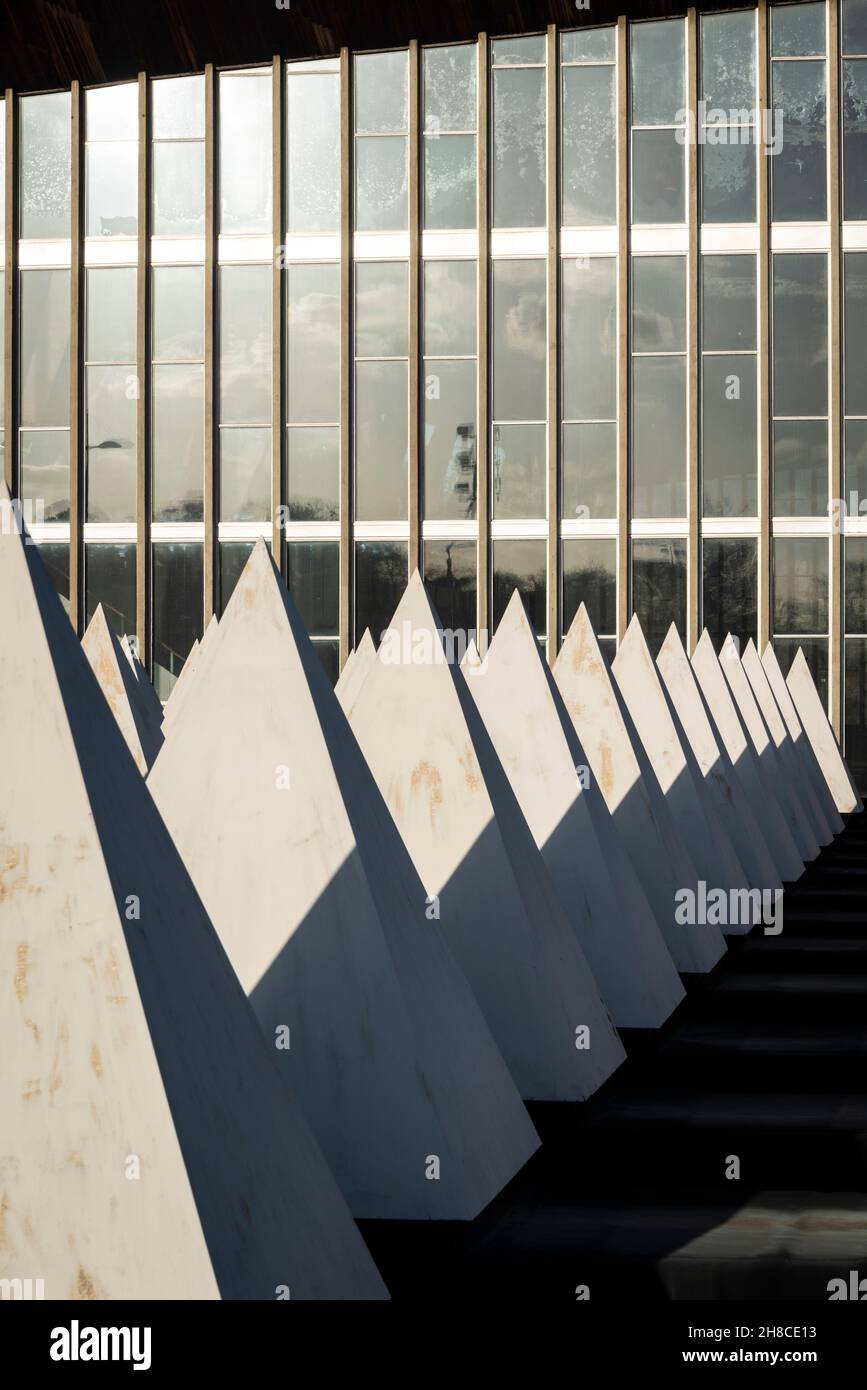 Crystal Palace National Sports Centre building, designed by the LCC ...