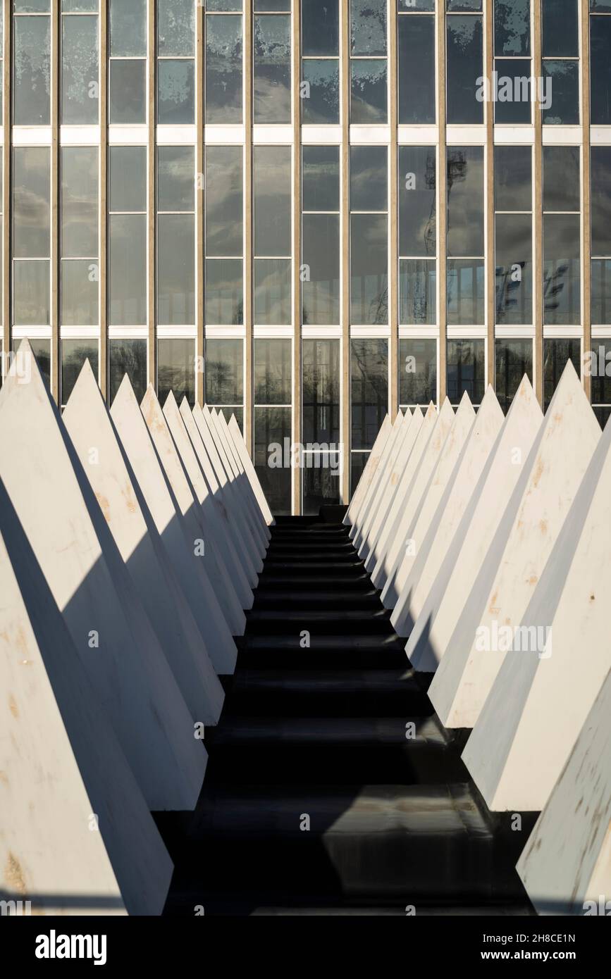 Crystal Palace National Sports Centre building, designed by the LCC ...
