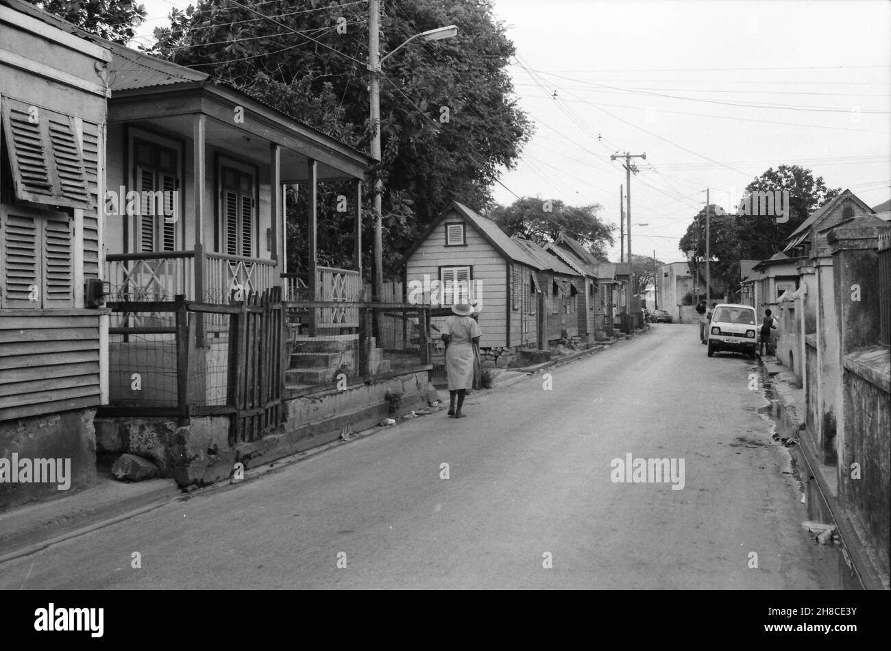 Barbados scene Black and White Stock Photos & Images - Alamy