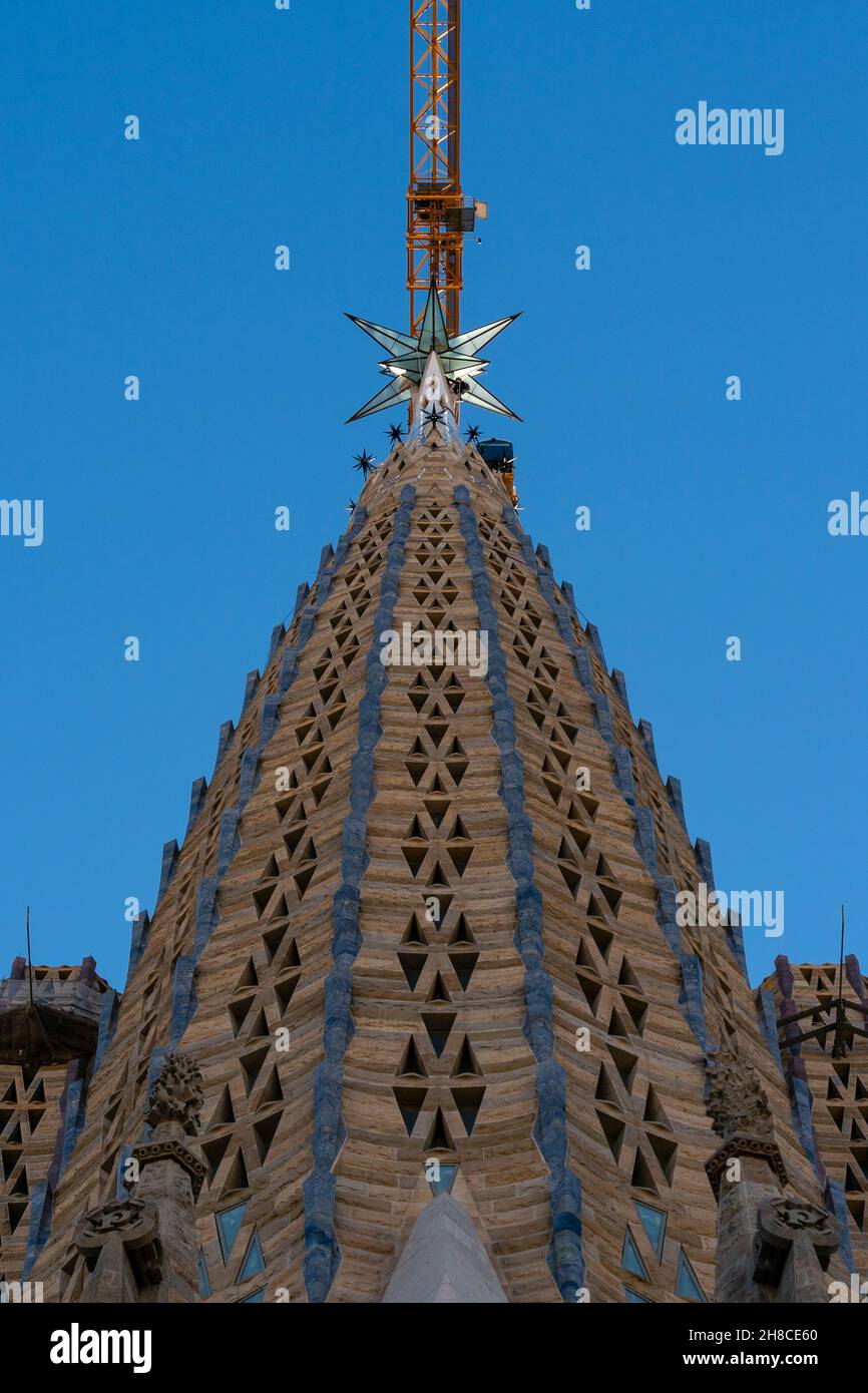Barcelona, Spain, 29, November, 2021. Spain - Barcelona - Sagrada ...