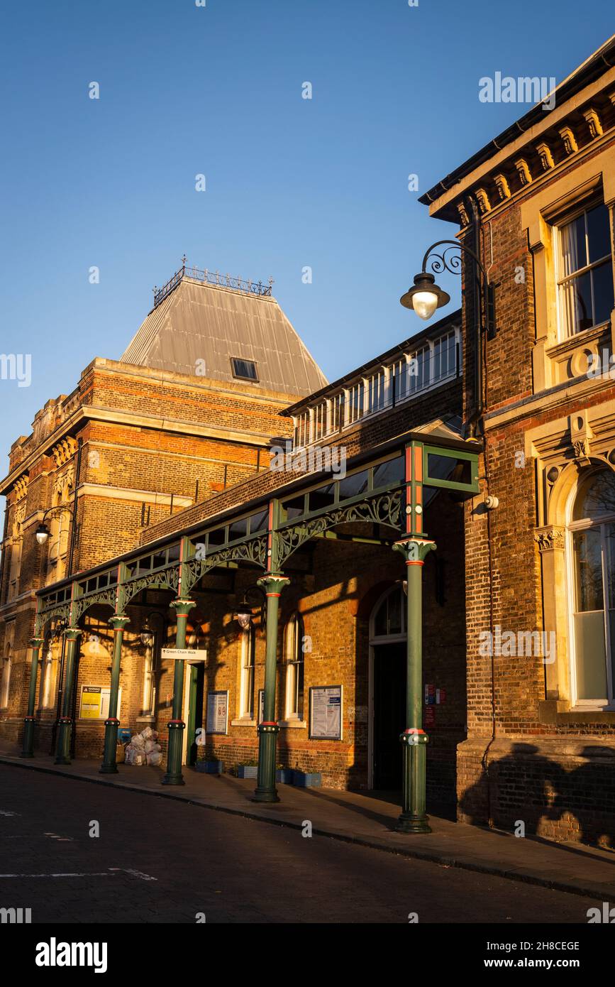 Main facade, Crystal Palace train station, London, England, UK Stock ...