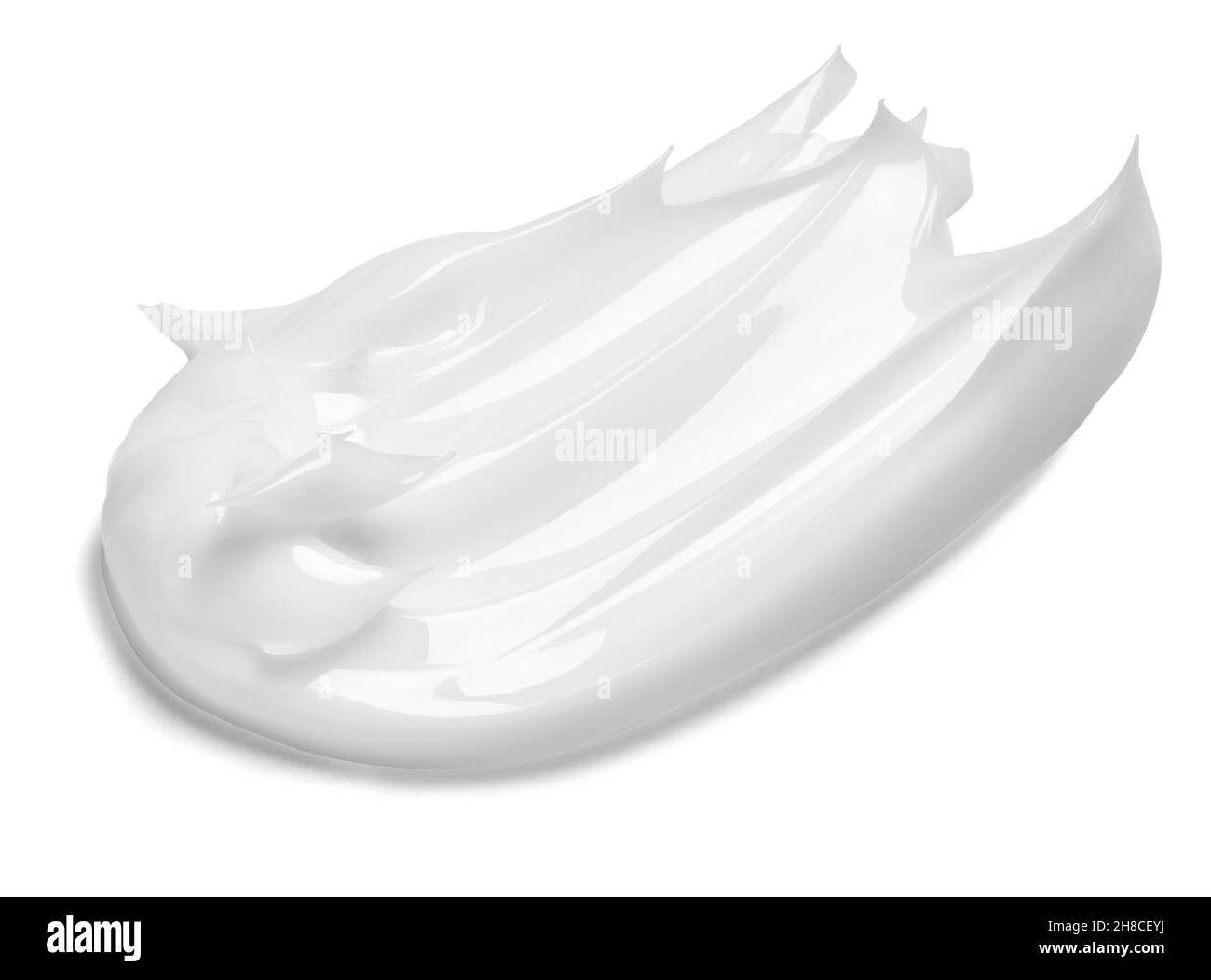 white cream beauty hygiene lotion skin care Stock Photo - Alamy