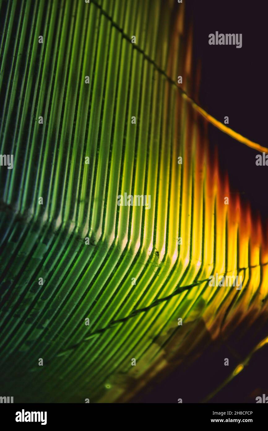 Colorful abstract of corrugated plastic Stock Photo - Alamy