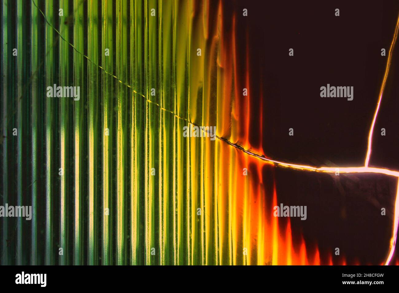 Colorful abstract of corrugated plastic Stock Photo - Alamy