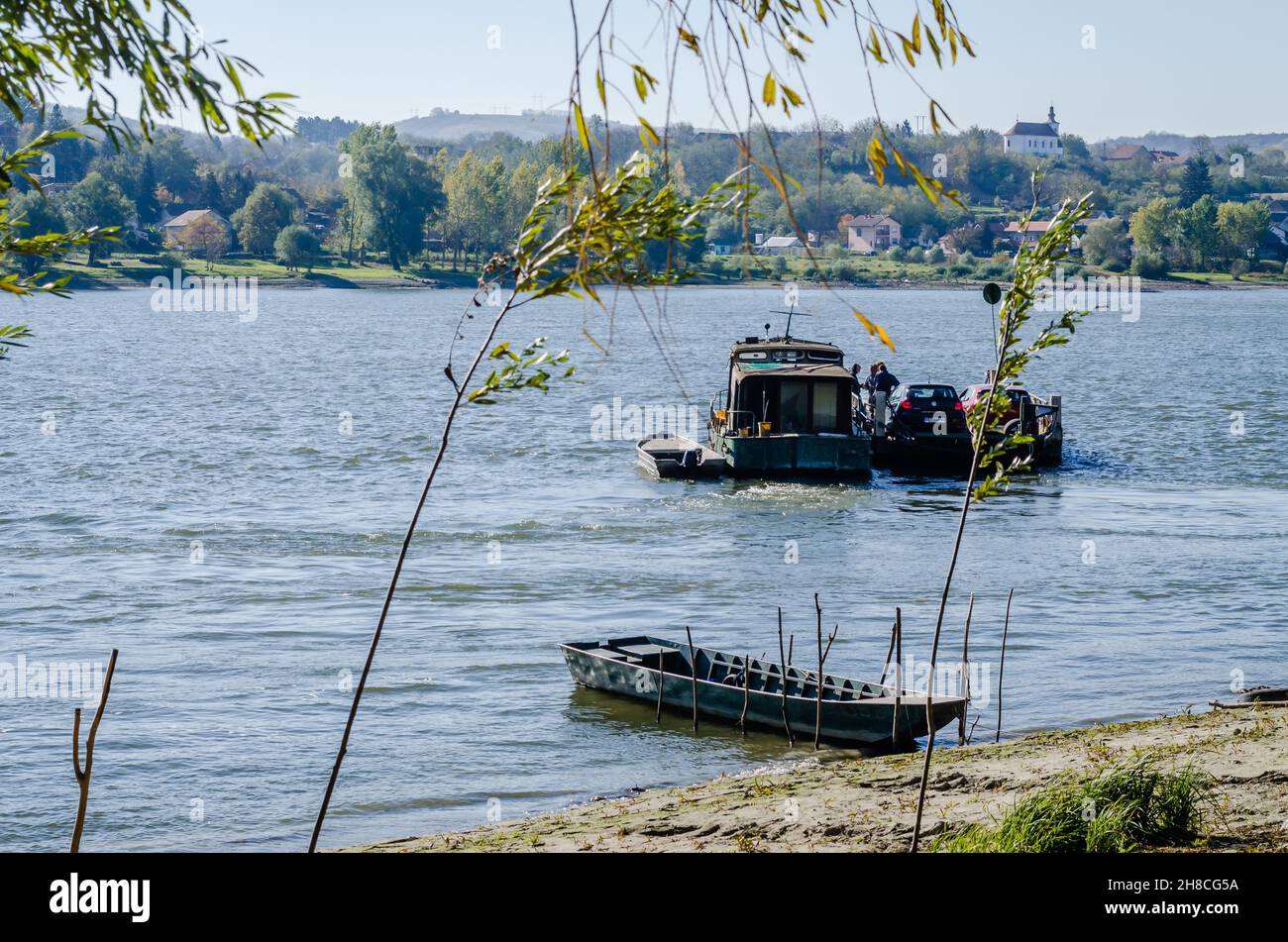 Raft crossing hi-res stock photography and images - Alamy