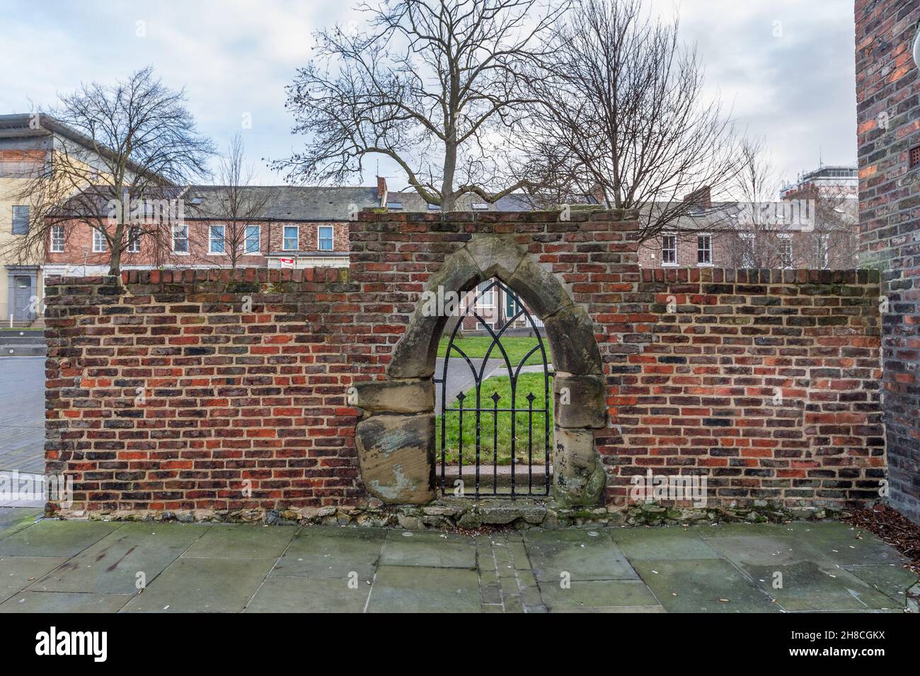 Medieval Arch Sunderland Stock Photo - Alamy