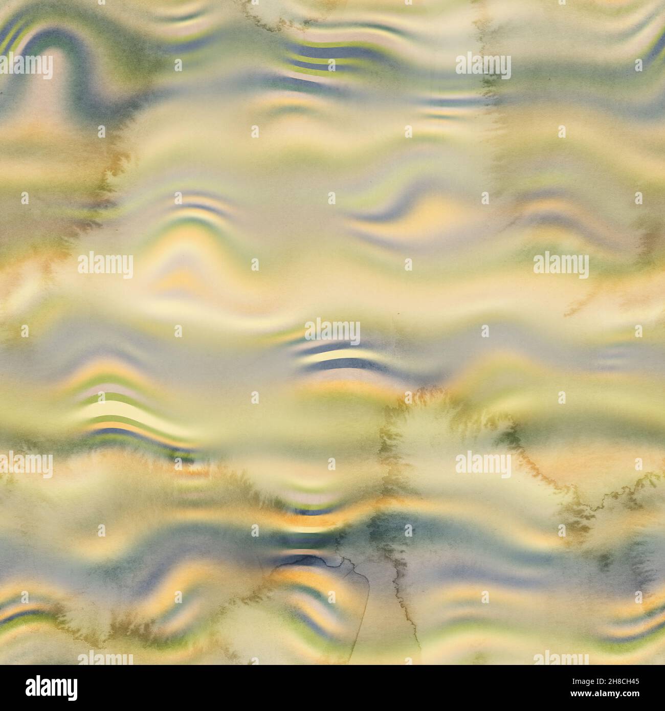 Seamless striped watercolor wet on wet bleed surface pattern design for ...