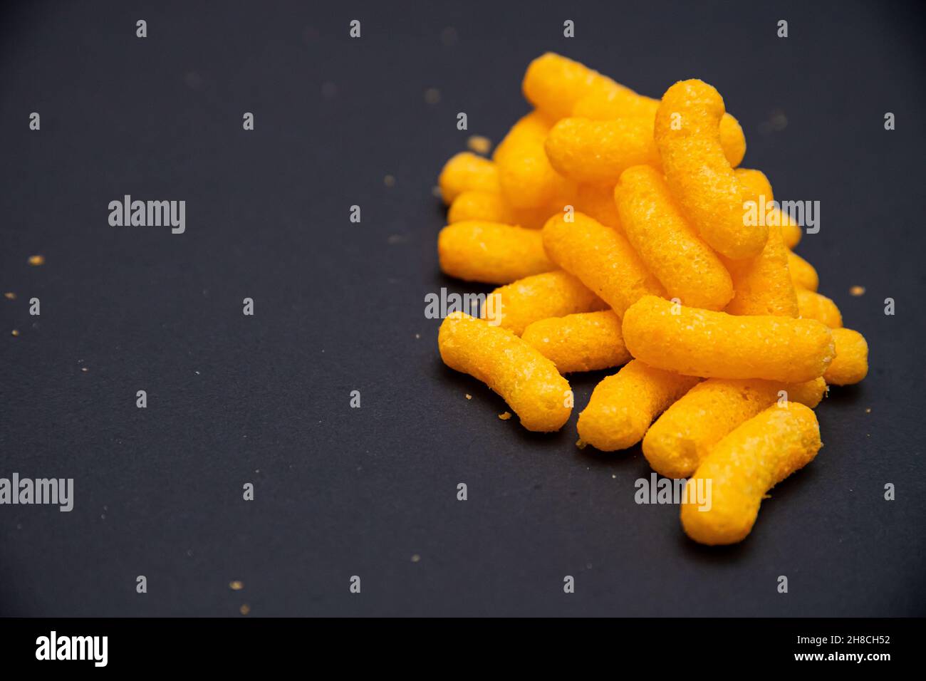 Pile of cheese puffs hi-res stock photography and images - Alamy
