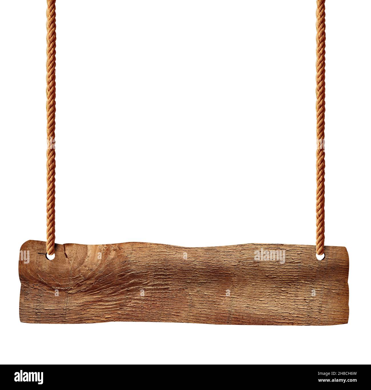 wooden sign chain ropesignboard signpost Stock Photo - Alamy