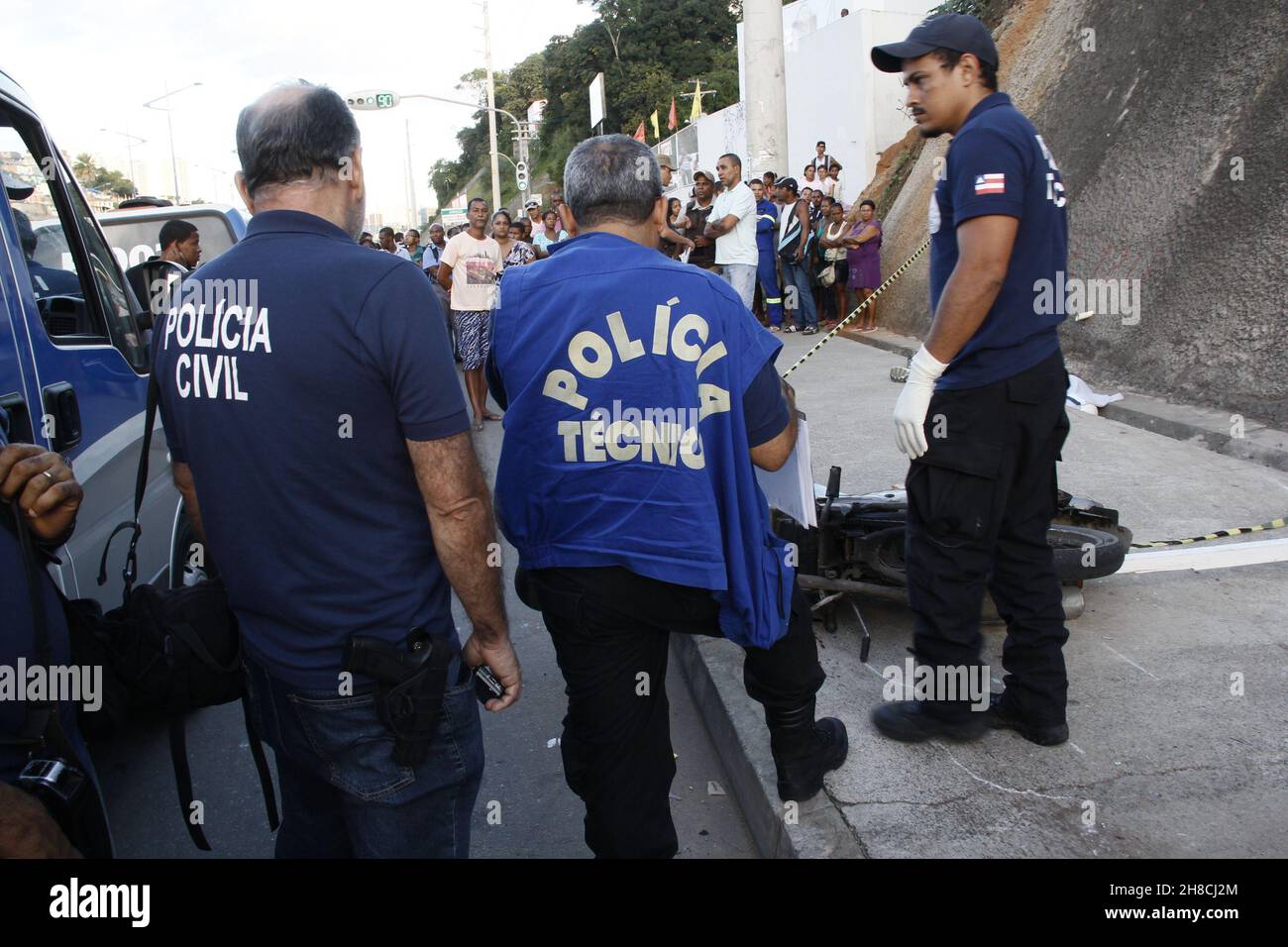 Brazil police tape hi-res stock photography and images - Alamy